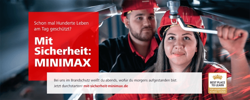 Ausbildung als Lagerlogistik, Fachkraft (m/w/d) bei Minimax GmbH & Co ...